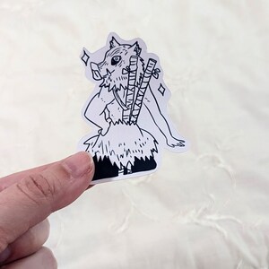Inosuke Funny Manga Die-cut Stickers - Etsy