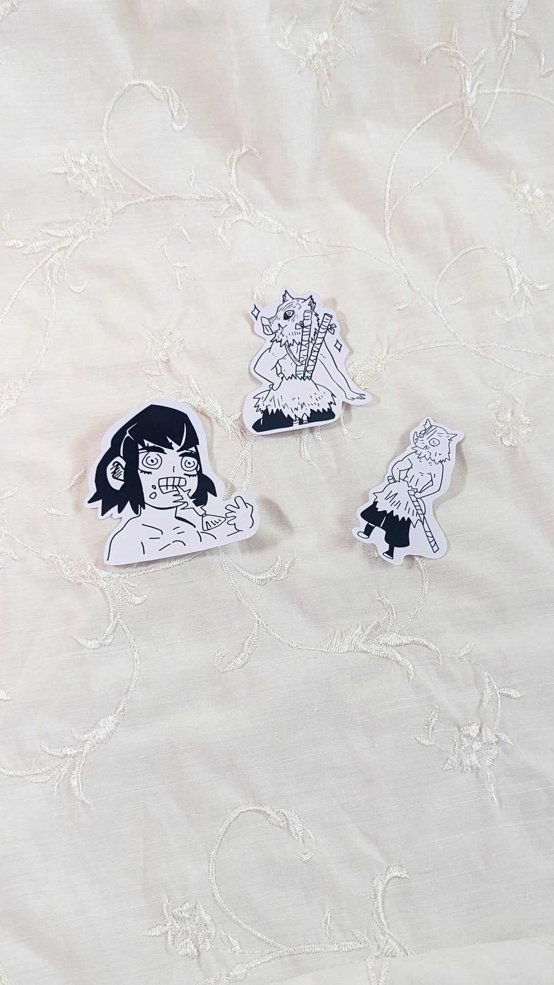 Inosuke Funny Manga Die-cut Stickers - Etsy