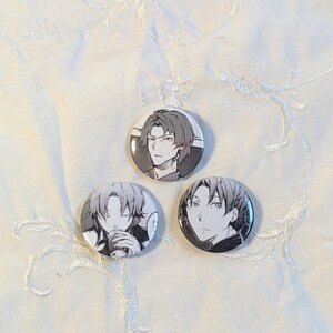 BSD Manga Character Pin Sets - VILLAINS SETS - Etsy