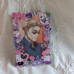 CUSTOM ANIME PHOTOCARD Decorated or Plain - Etsy
