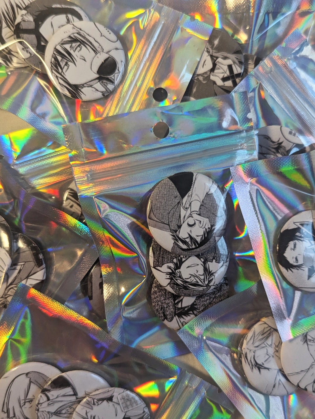 BSD Manga Character Pin Sets - Detectives - Etsy