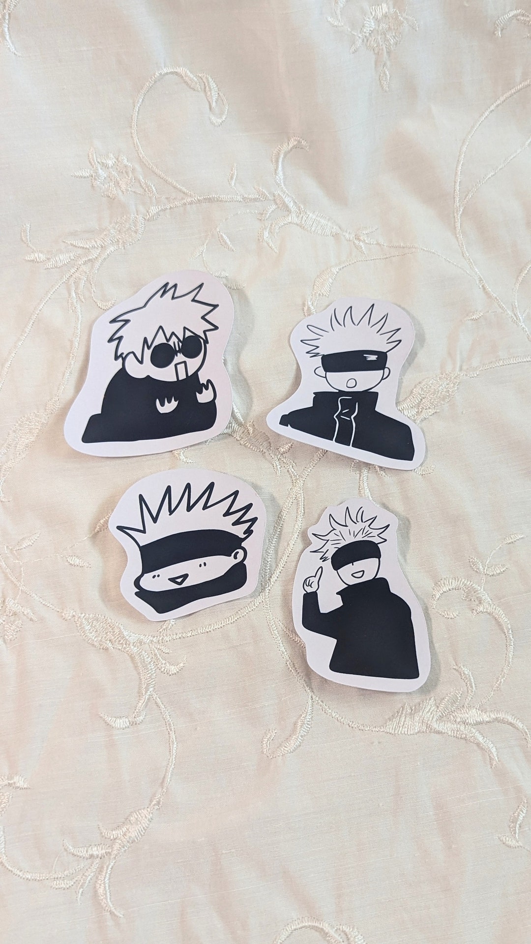 Funny Manga Gojo Die Cut Stickers - Etsy