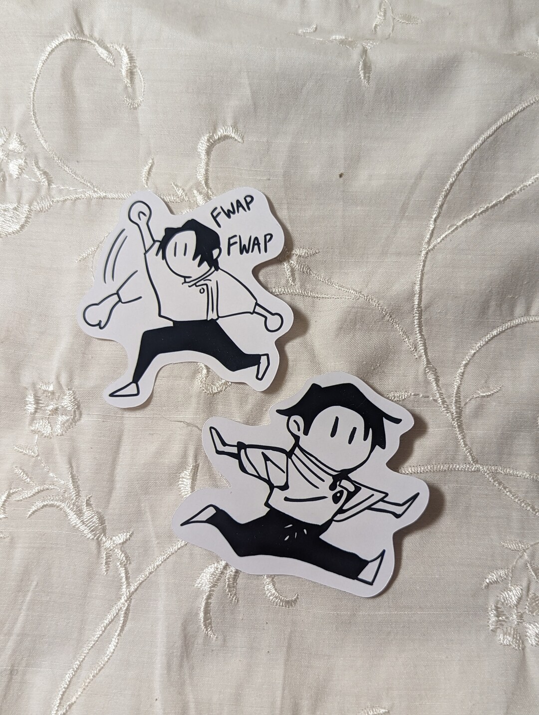 Yuta Cute Manga Die-cut Stickers - Etsy