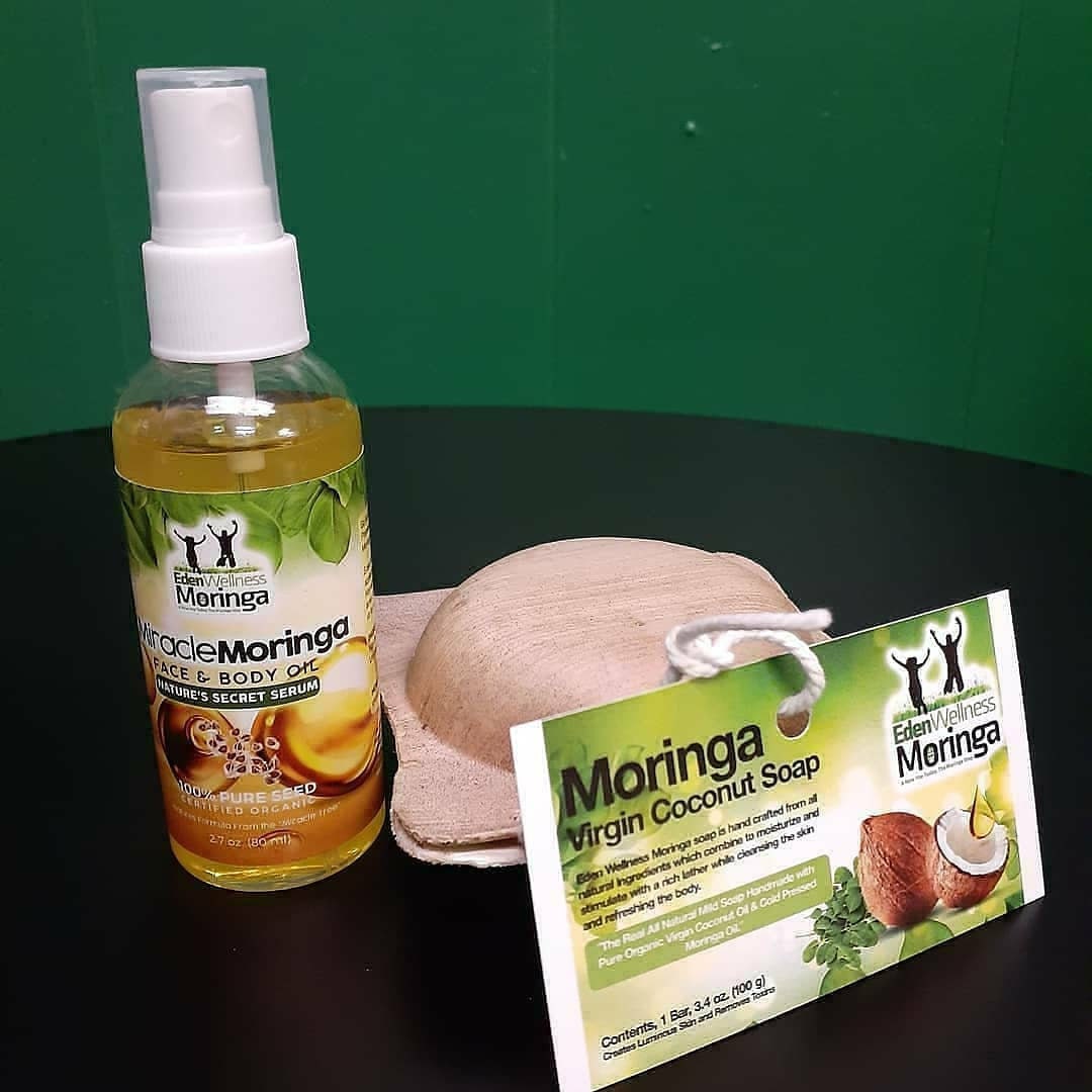 Moringa Face and Body Kit - Etsy
