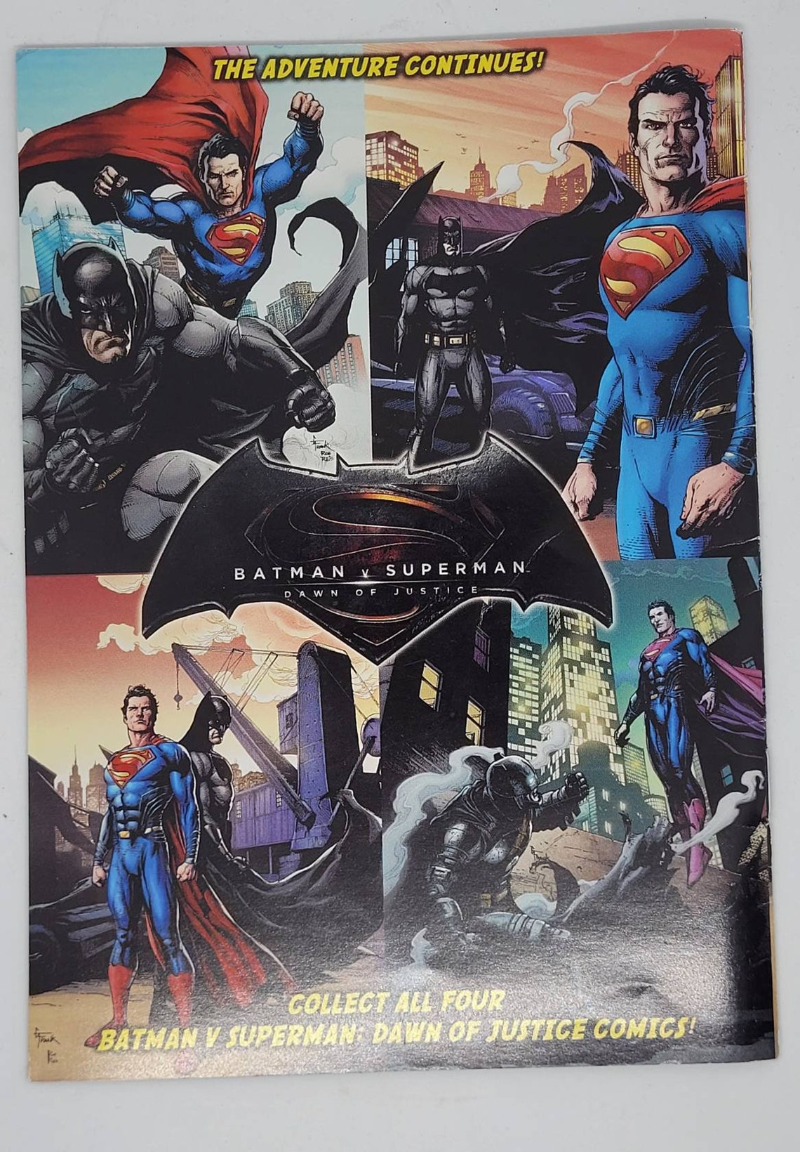 Vintage 2015 DC Comic Batman V Superman Dawn Justice 3 of 4 Comic Book ...