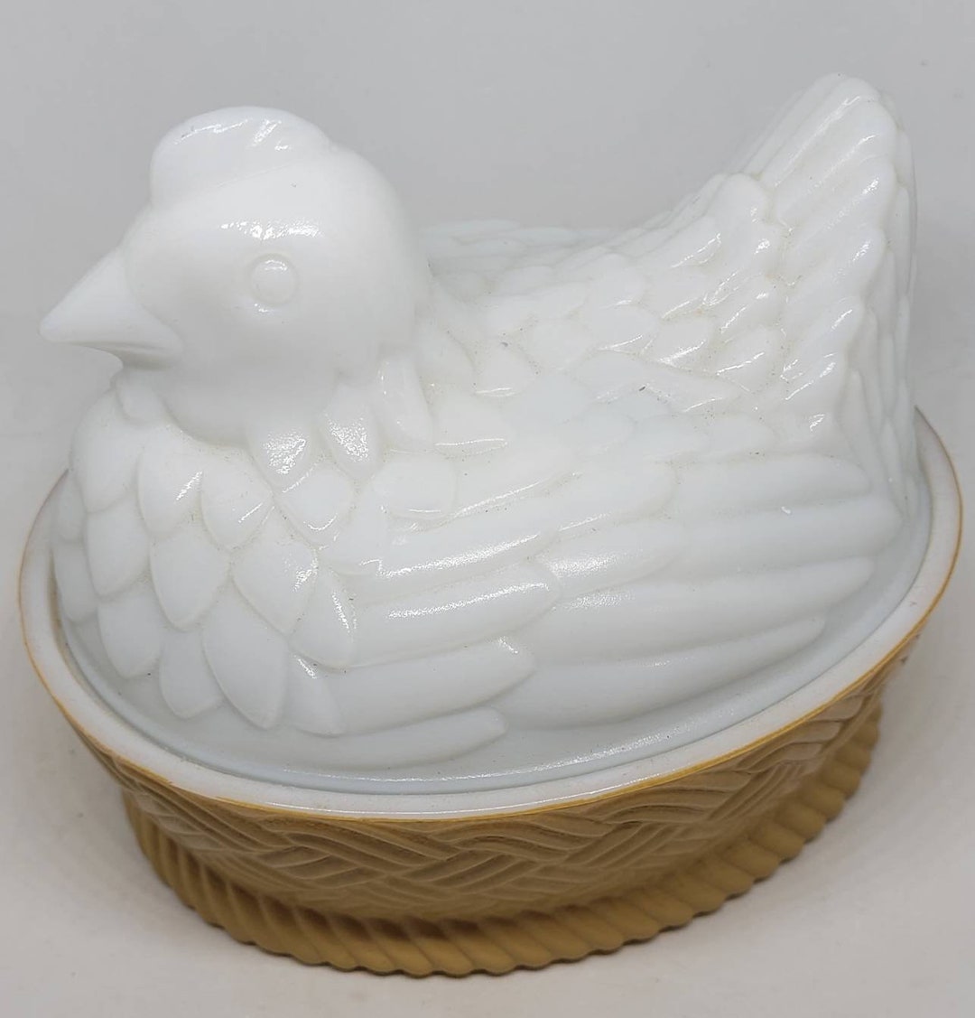 Vintage 1973 AVON Nesting Hen Basket, Kitchen Decor, Home Decor, Hens ...