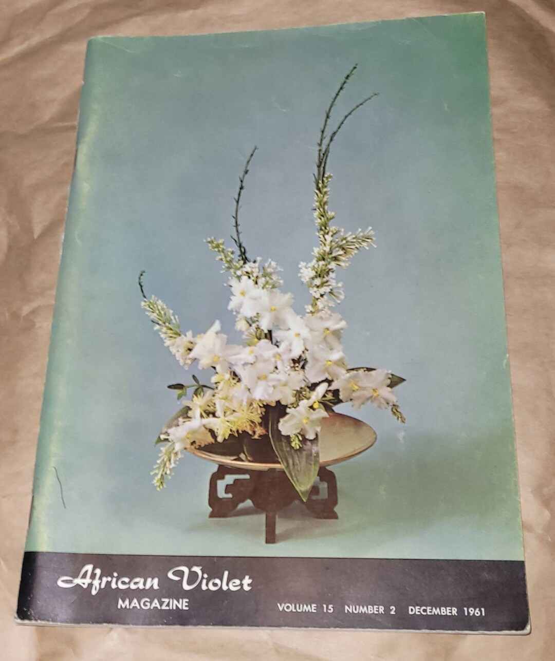 Vintage, African Violet Magazine, Flowers, Vintage Magazines, African ...