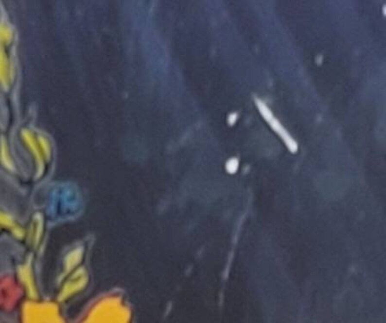 Vintage YAP Musical Love Story Floral Table Mirror Hong Kong Design by ...