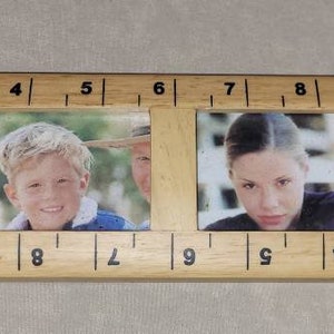 Vintage Ruler Wall Picture Frame, Photo Frames, Picture Frames, Wall ...
