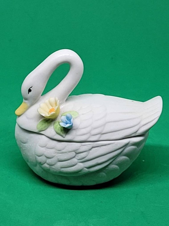 Lefton china, lefton, japan made, porcelain trinket b… - Gem