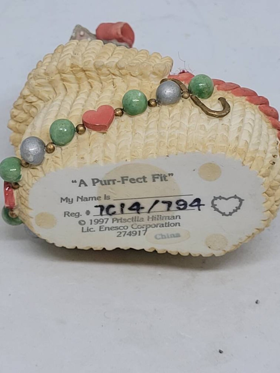 Vintage Calico Kittens Priscilla Hillman 1997 A Purr-fect Fit - Etsy