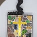 Trivet, Vintage, Vintage Trivets, Glass, Stainglass, Kitchen ...