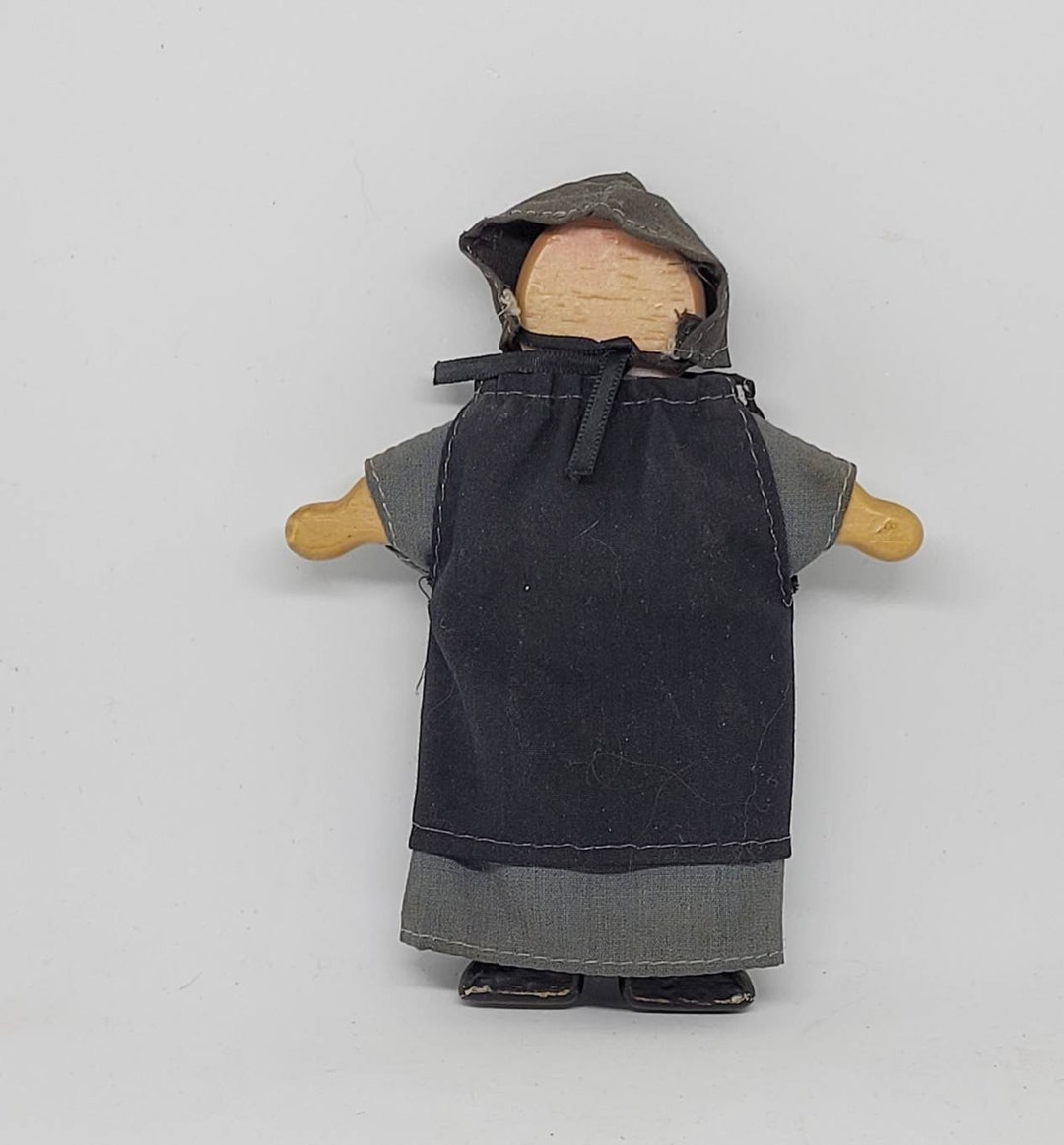 Vintage Americana Wood Rag Doll, Home Decor, Americana Decor, Country ...