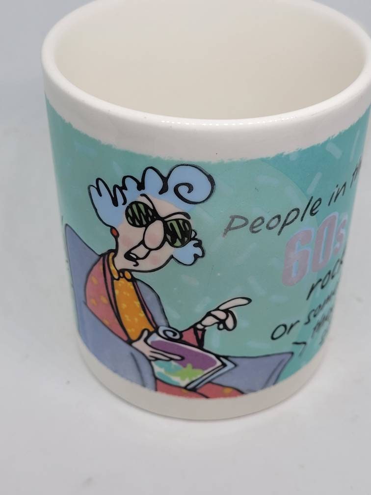 Old Lady Cartoon Character Maxine