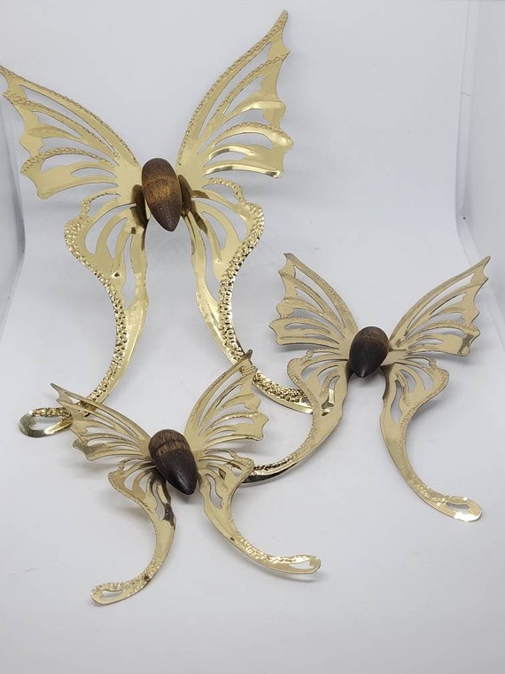 Butterflies Vintage Home Interiors Vintage Butterfly Wall Art,