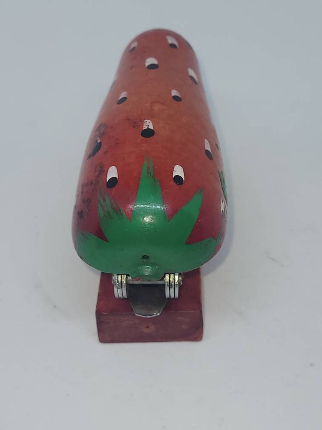 Vintage Lobeco Japan Strawberry Wood Stapler, Office Supplies, Staplers ...