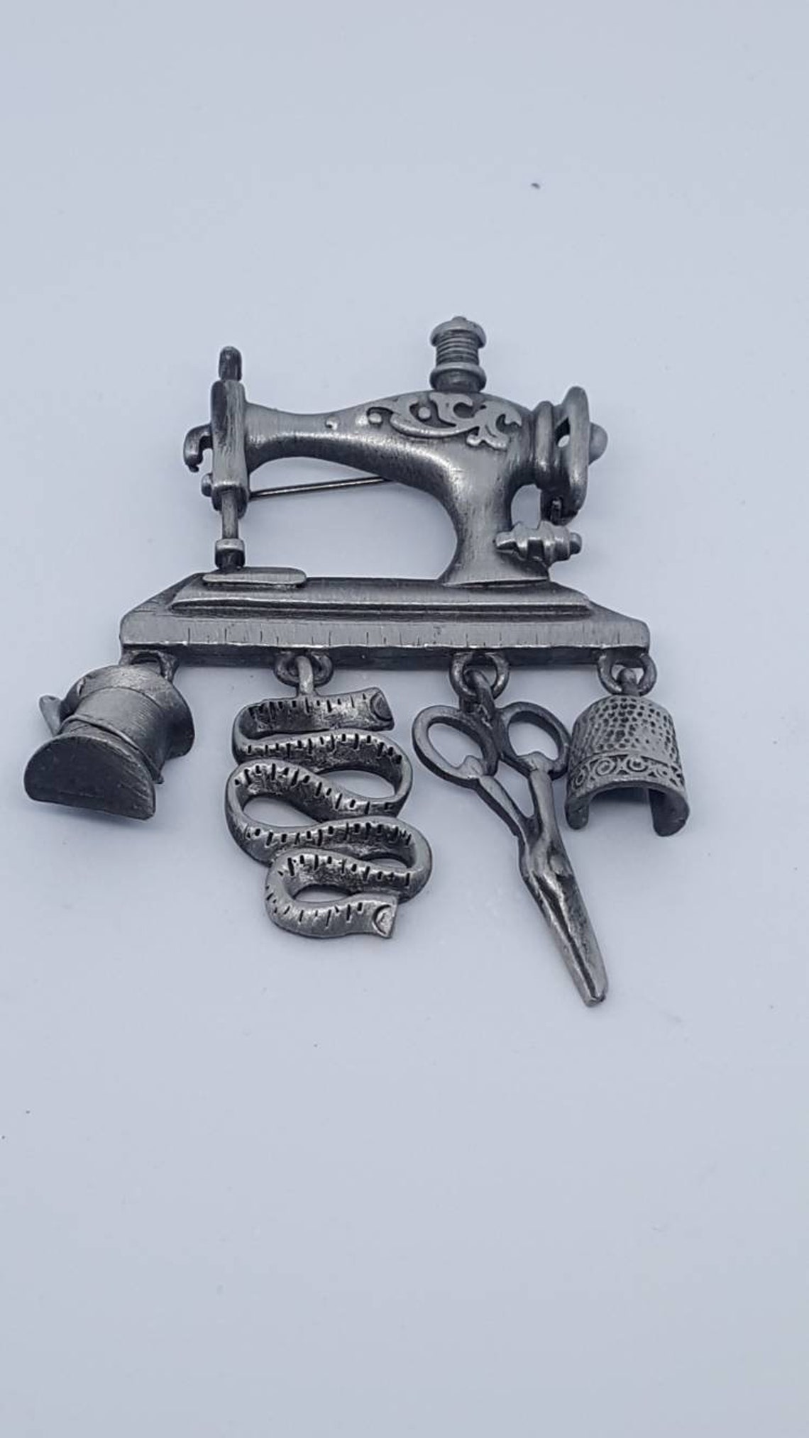 Vintage Pin, Vintage Brooch, Vintage, Lapel Pin, Sewing, Sew, Sewing ...