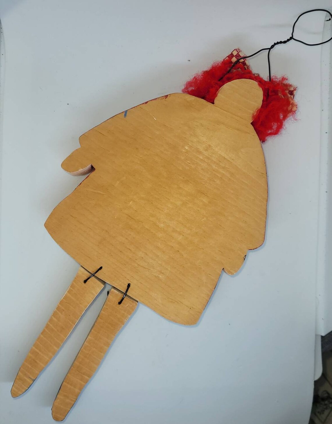 Vintage Handmade Wood Raggedy Ann Home Decor, Raggedy Ann, Rag Doll ...