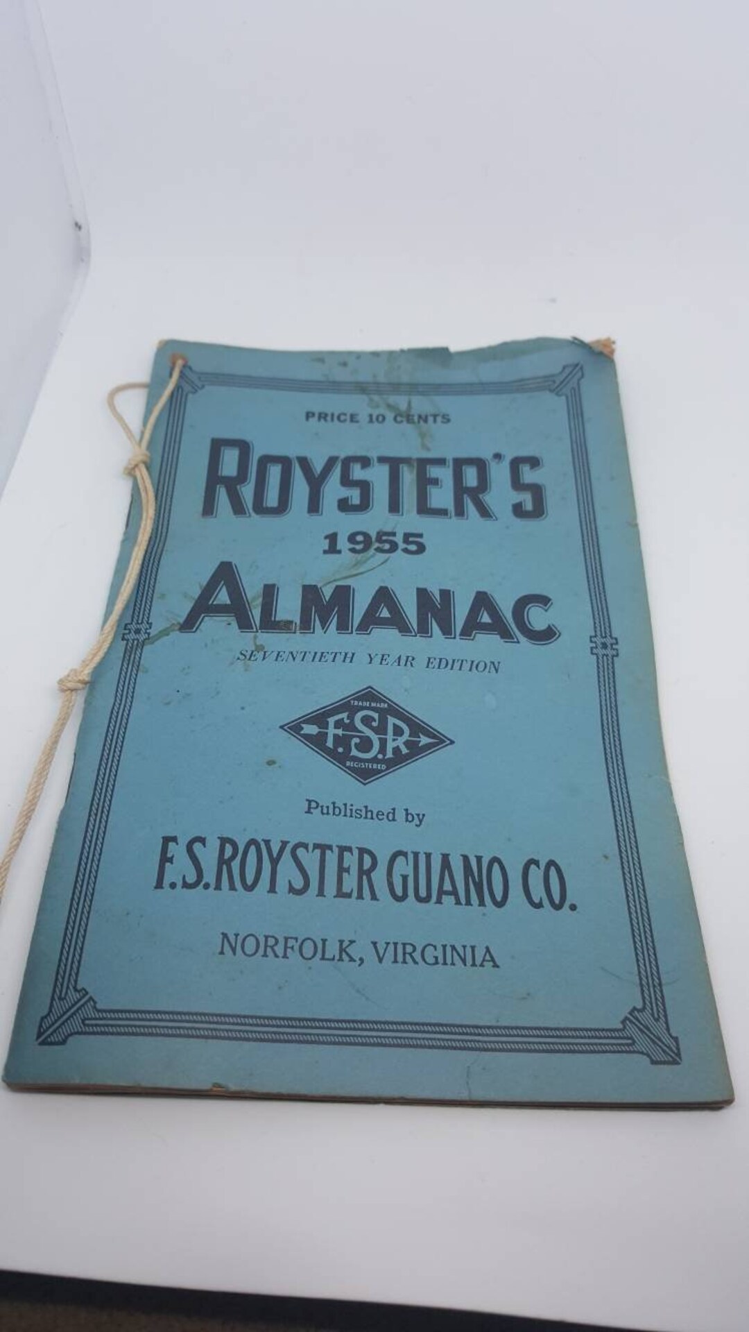 Vintage, Almanac, Vintage Almanac, 1950s Almanac, Norfolk, Virginia ...