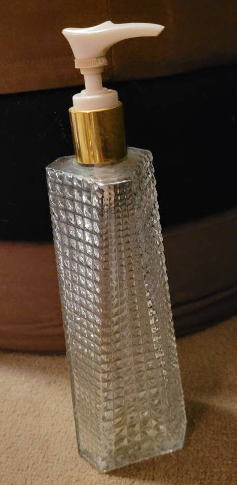 Vintage, Avon, Vintage Avon, Avon Dispenser Decanter, Lotion Soap ...