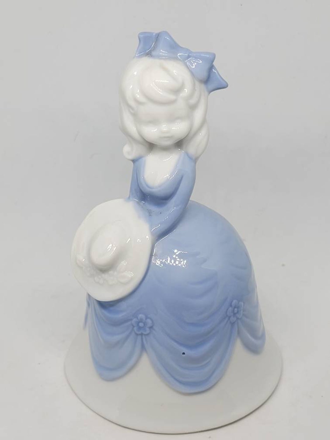 Antique 1950's Enesco Japan Blue and White Southern Belle Porcelain ...