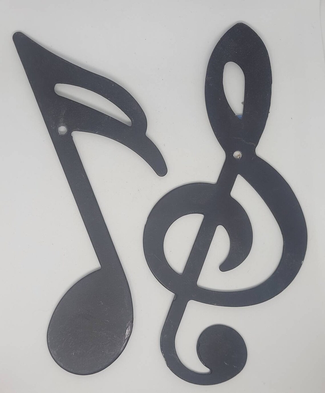 Vintage Metal Music Note Wall Decor Music Music Notes Wall - Etsy