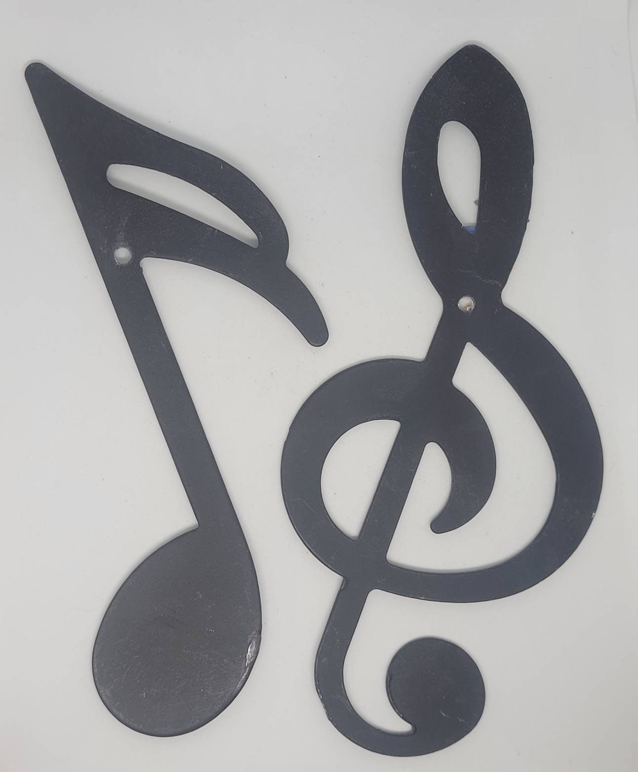 Vintage Metal Music Note Wall Decor Music Music Notes Wall - Etsy