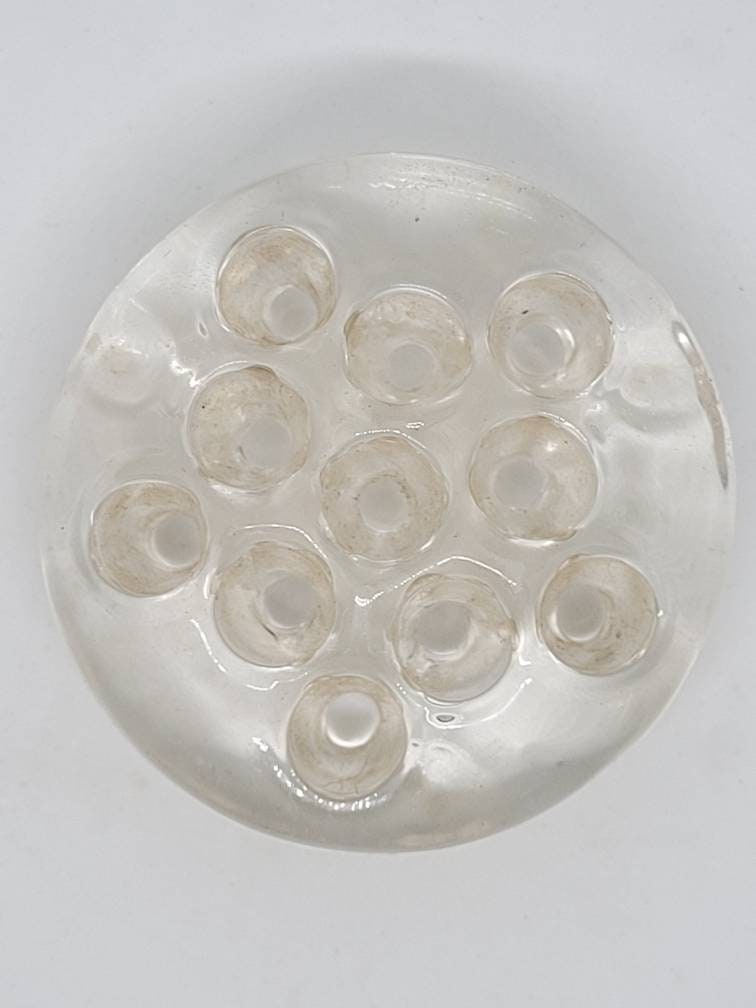 Glass Ashtray With Snuffer - Etsy