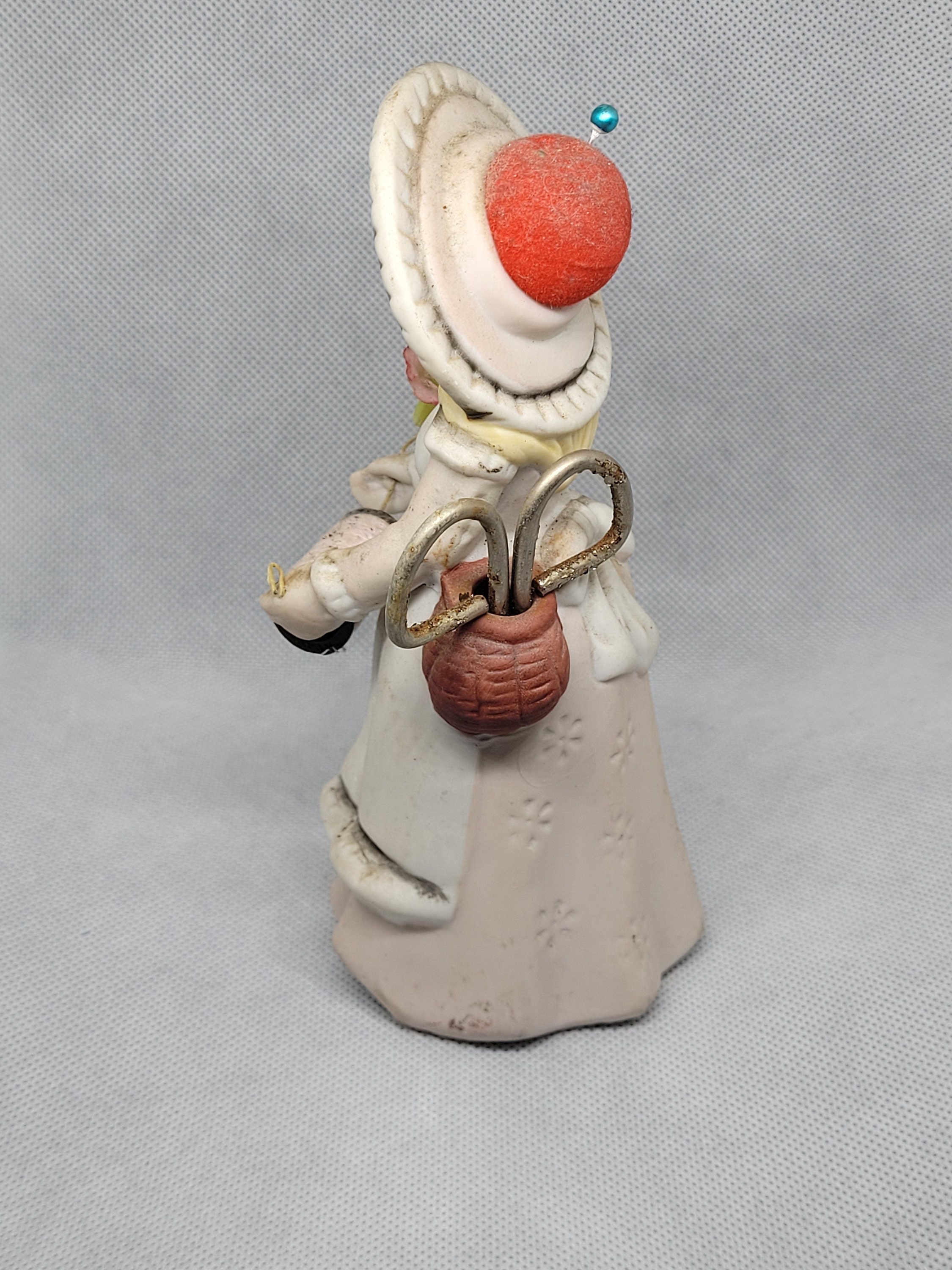 Vintage Porcelain Sewing Girl Figurine - Etsy
