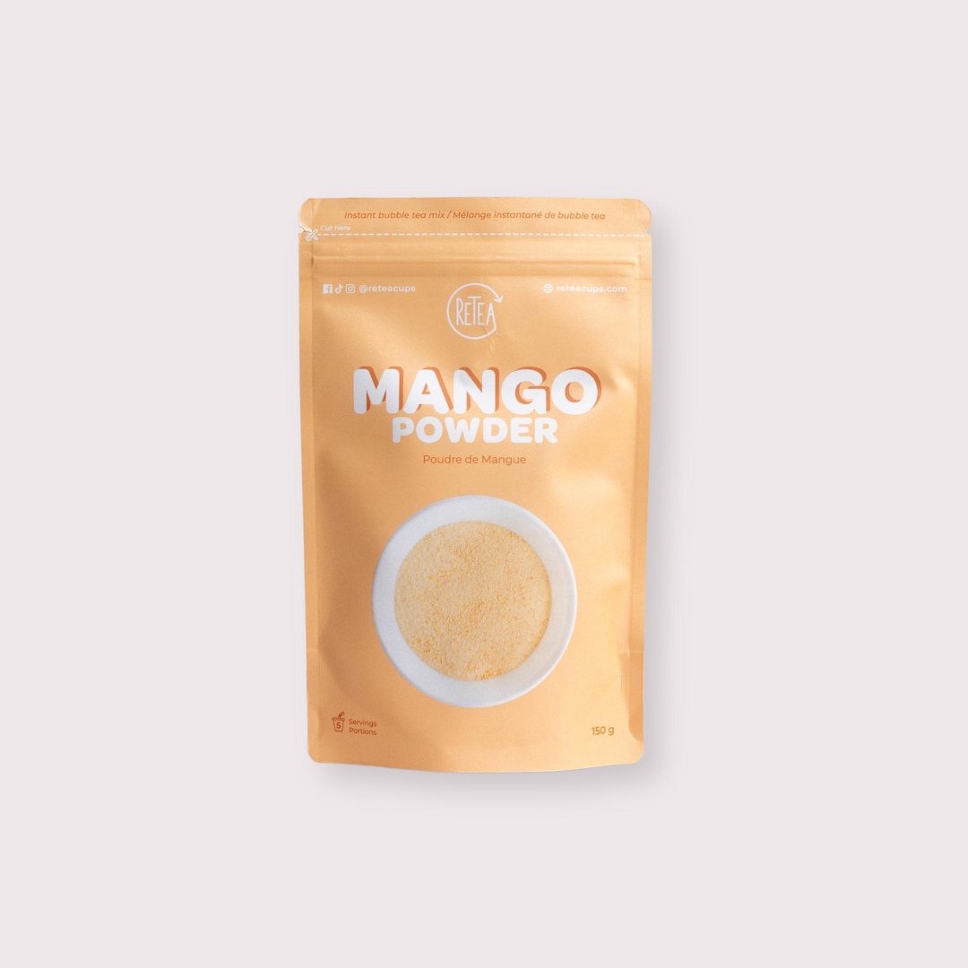 Mango Milk Tea Powder | 5 Servings | Make the Perfectly Balanced Creamy ...