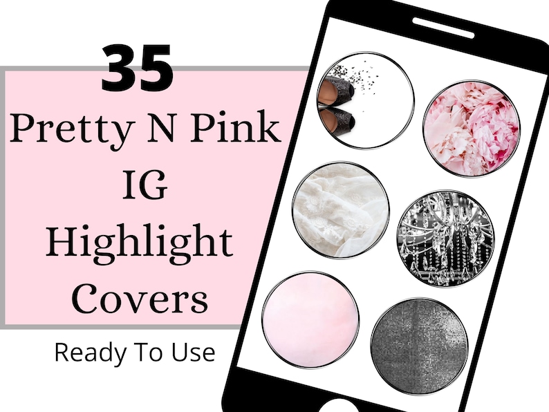 35 Instagram Story Highlight Icons, Pretty N Pink Instagram Highlight ...