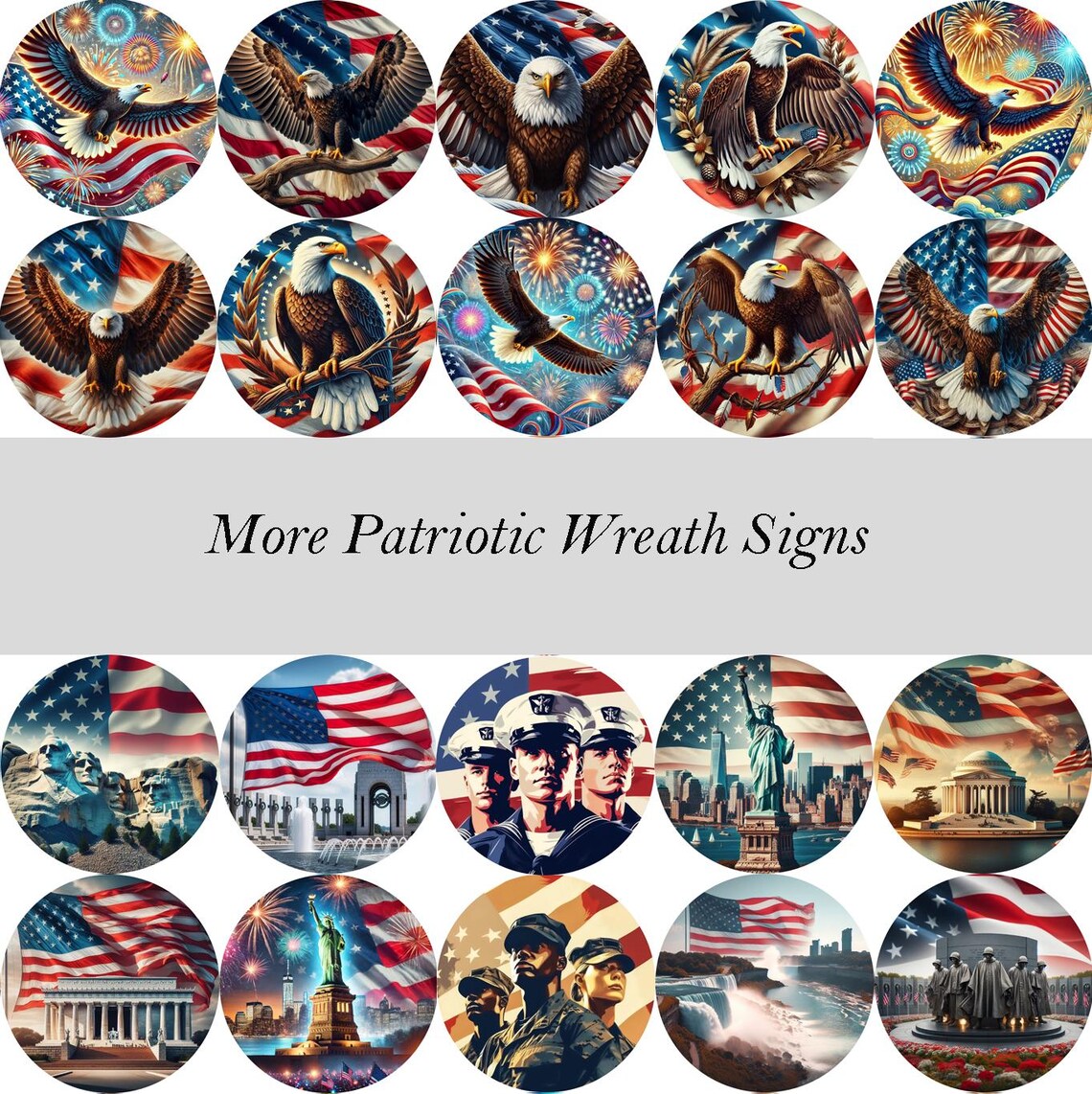 Patriotic Vietnam War Memorial 8 or 10 Inch Metal Wreath Sign | Wall ...