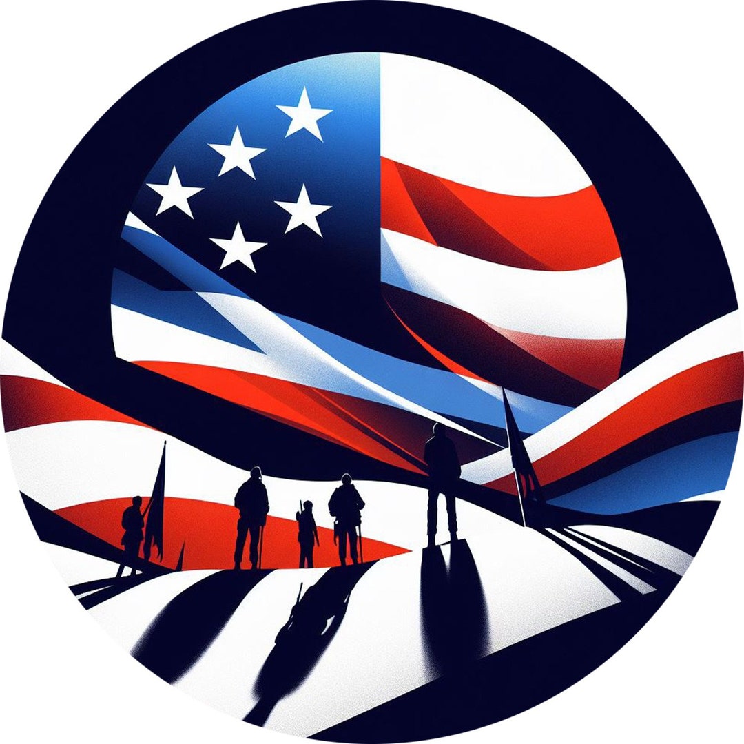 Soldiers on a Hill Wreath Sign | American Flag | Stars and Stripes ...