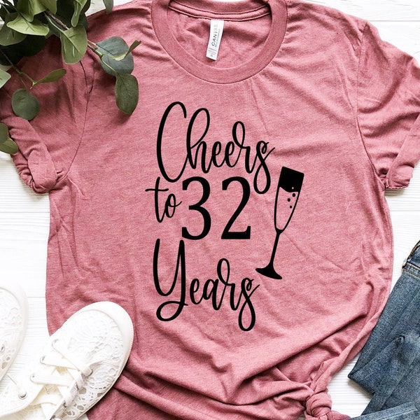 32th Birthday Svg - Etsy