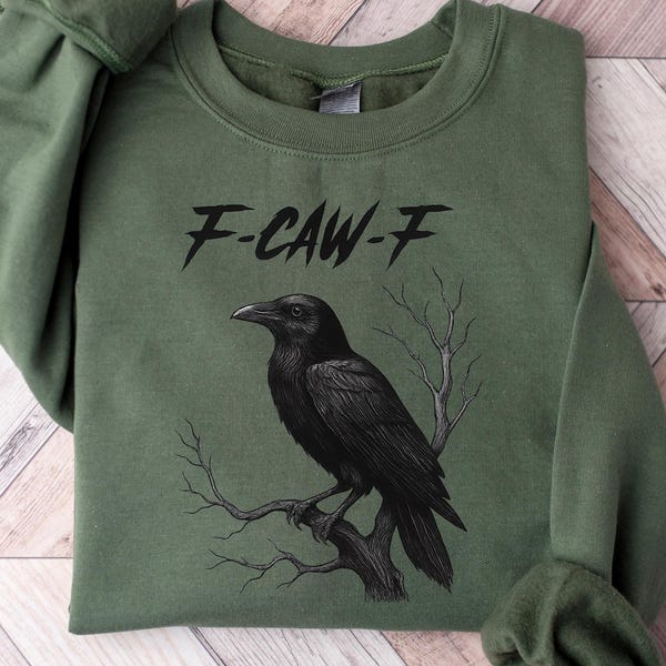 Crow Shirt - Etsy