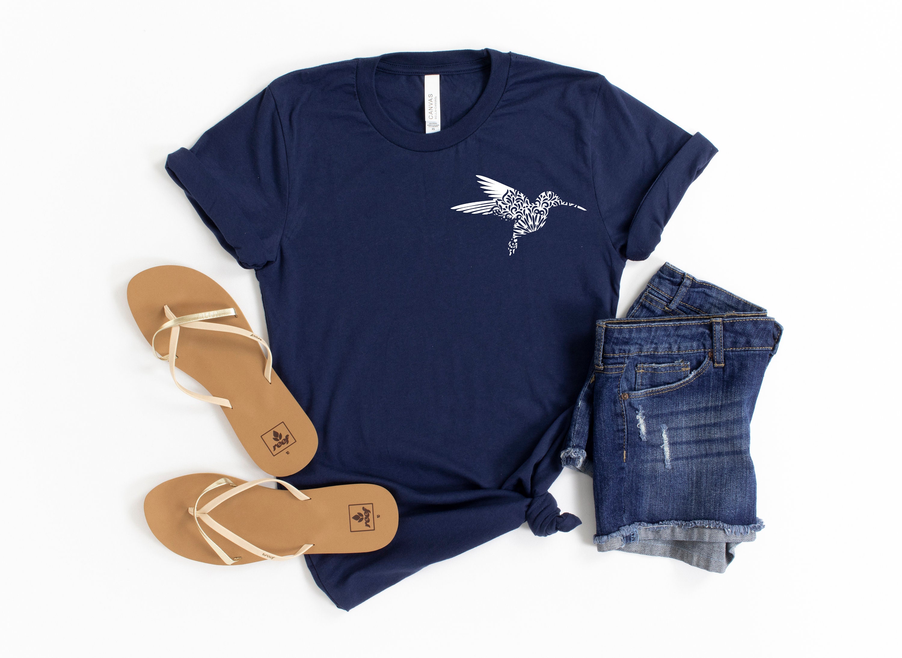 Hummingbird Shirt Floral Hummingbird Shirt Bird Lover Bird - Etsy