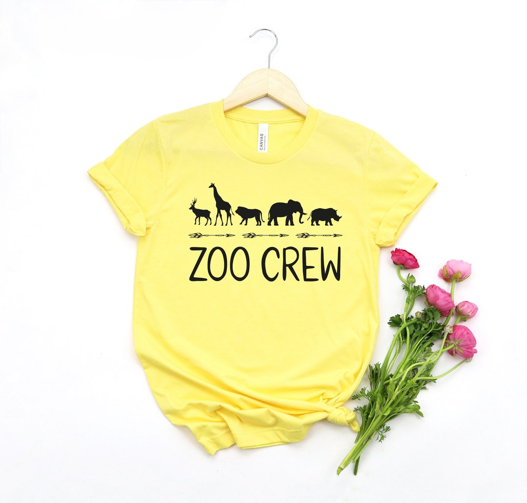Zoo Crew Shirt: Matching Family Wild Animal Birthday Tee - Etsy
