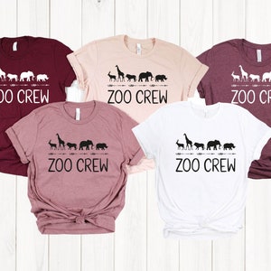Zoo Crew Shirt, Matching Family Shirt, Family Zoo Shirt, Wild Life ...