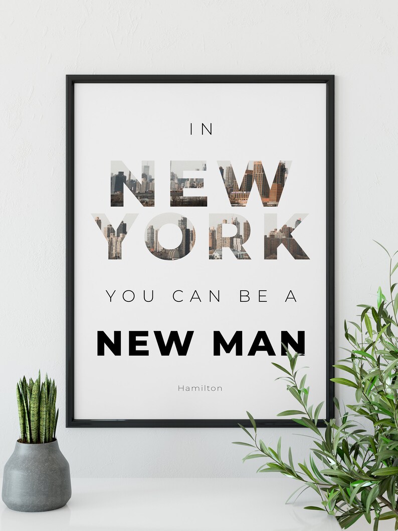 Hamilton Musical Quote Poster, Printable Wall Art, Home Decor, Instant ...