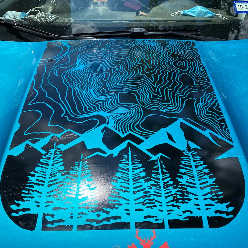 Jeep Mountain - Etsy