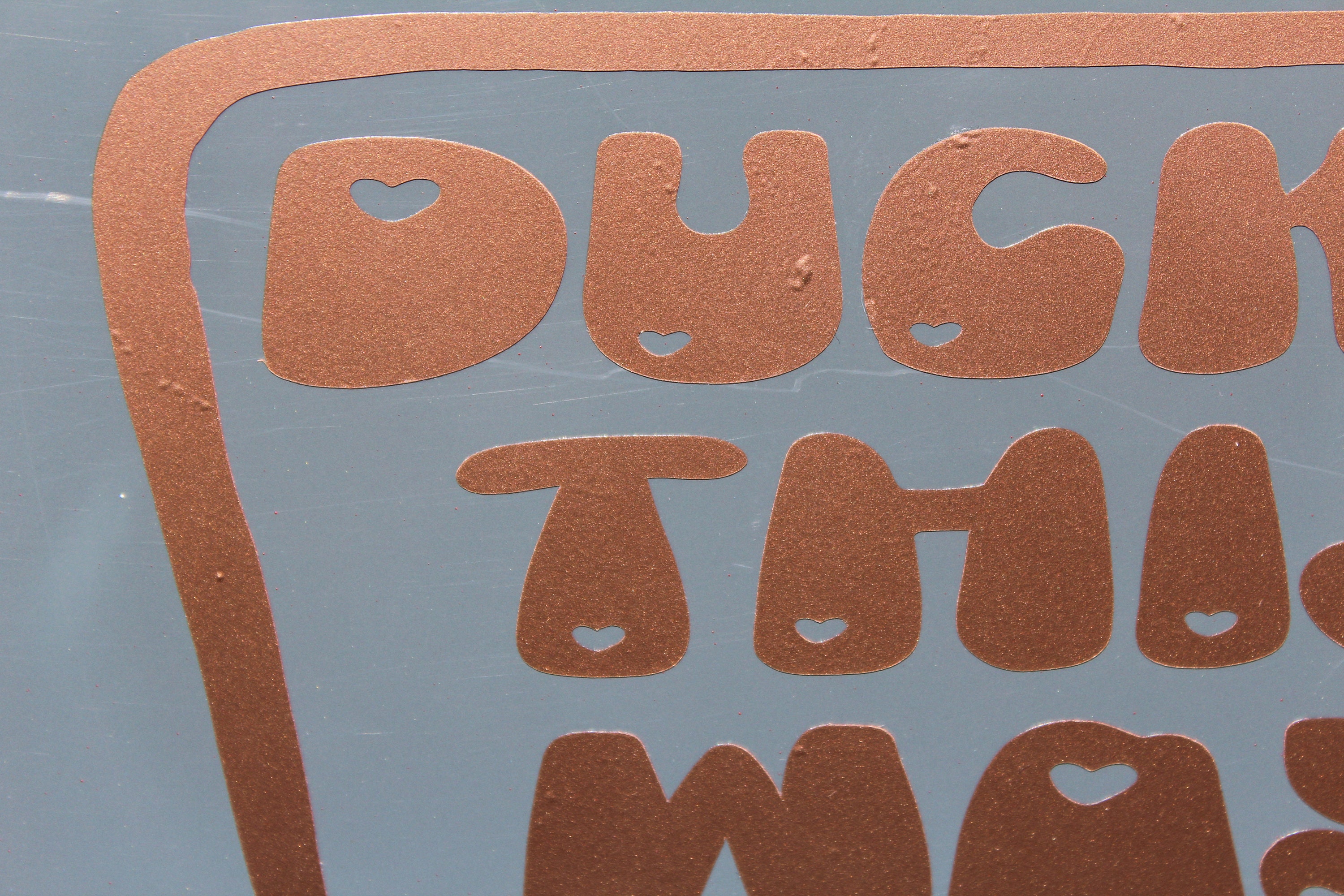 Ducks This Way Decal Directional Decal for Where to Place - Etsy