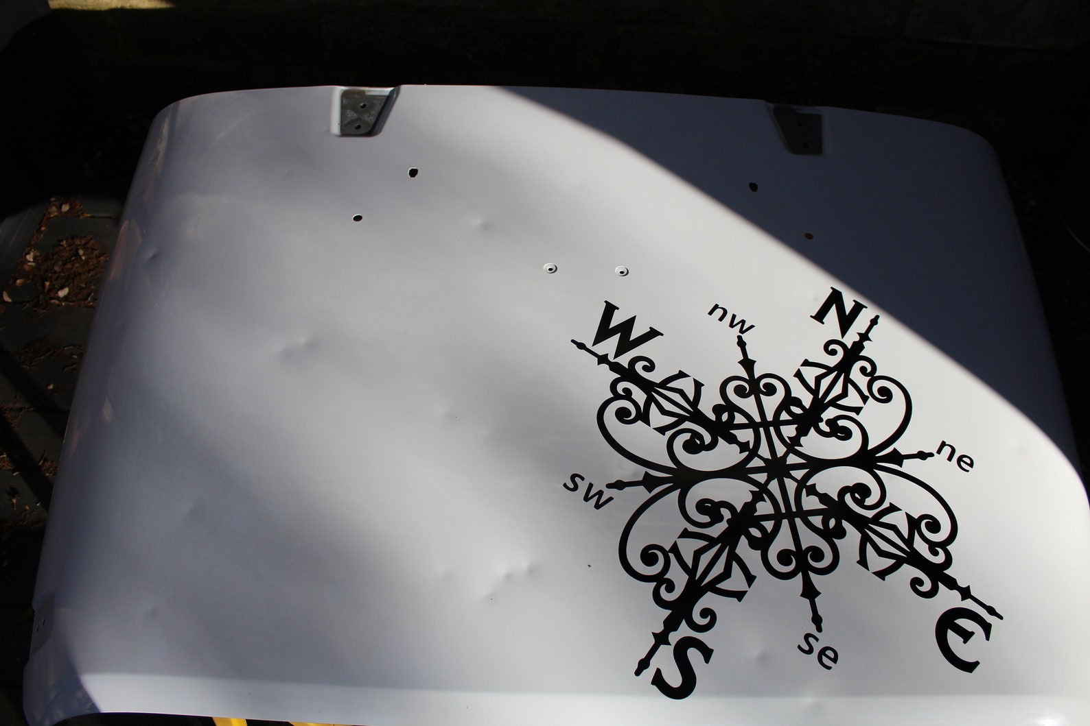 Gothic Inspired Compass Hood Decal for Car Truck RV or Jeep - Etsy