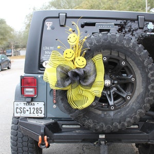 Smiley Face Bow for Your Spare Tire, Car or Truck - Etsy