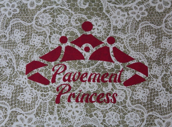 Pavement Princess With Crown Decal for Cars Trucks and Jeeps - Etsy