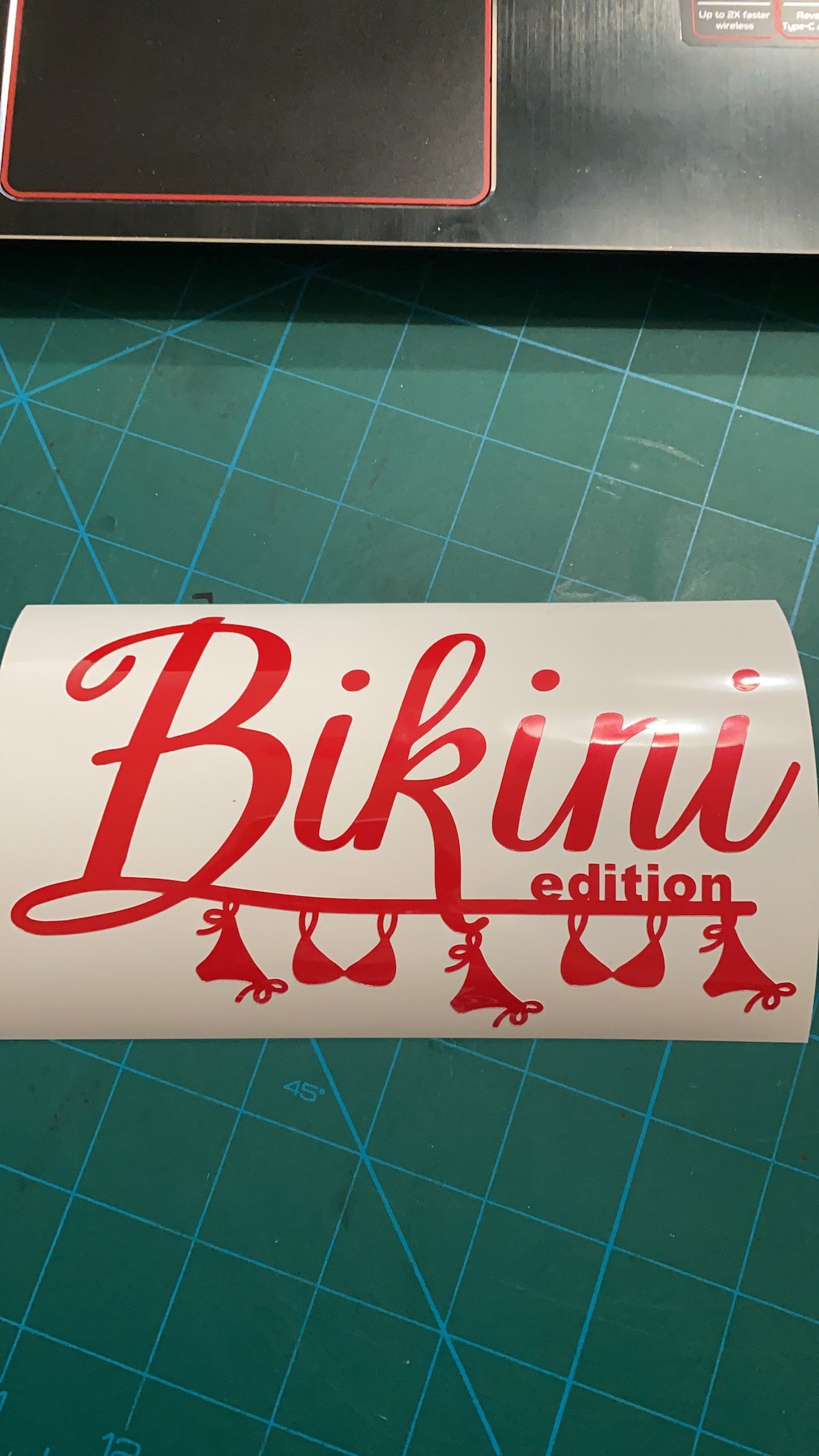 Bikini Edition Decal for Bikini Colored Vehicle - Etsy