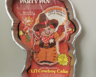 Cowboy Cake Pan - Etsy