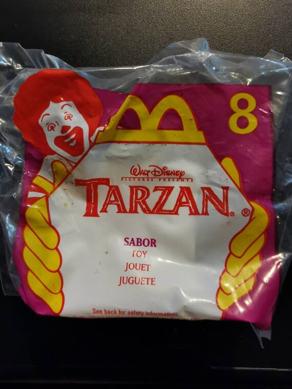 Tarzan Toy Figurine Mcdonald's Happy Meal Toy Vintage - Etsy