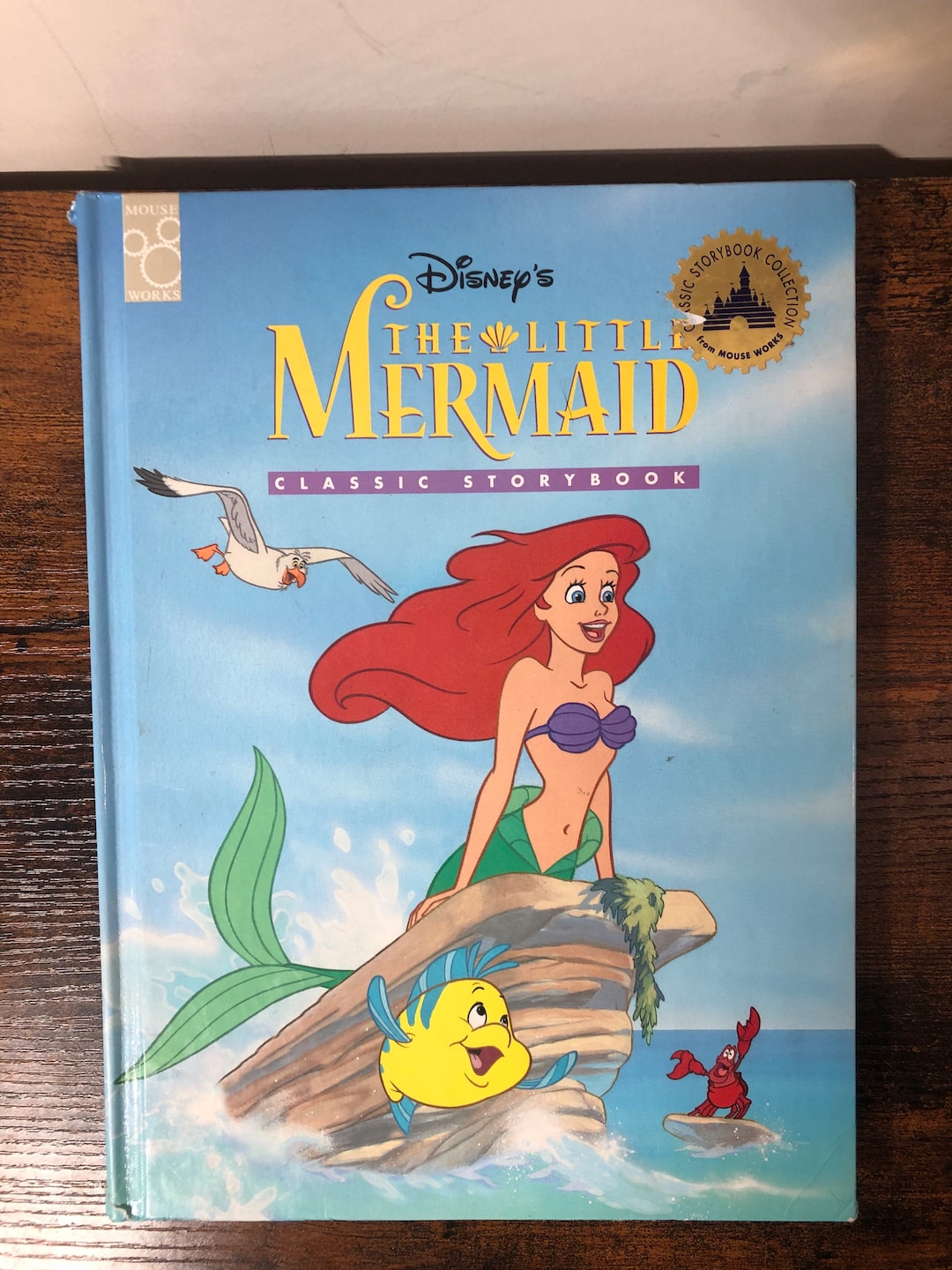 Vintage 1997 Disney's the Little Mermaid Hardcover Book - Etsy