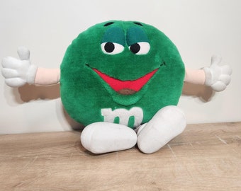90s M&ms Plush Toy Miss Green M and M W Candy NIB - Etsy