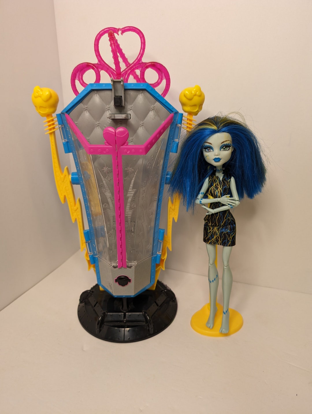 Monster High Freaky Fusion Frankie Stein Recharge Chamber Doll - Etsy